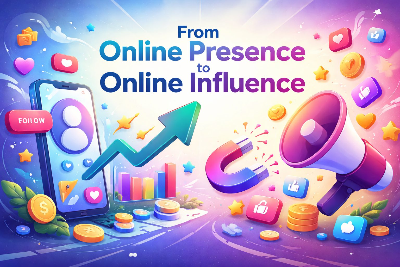 Online Influence: The Shift From Digital Presence to Digital Impact