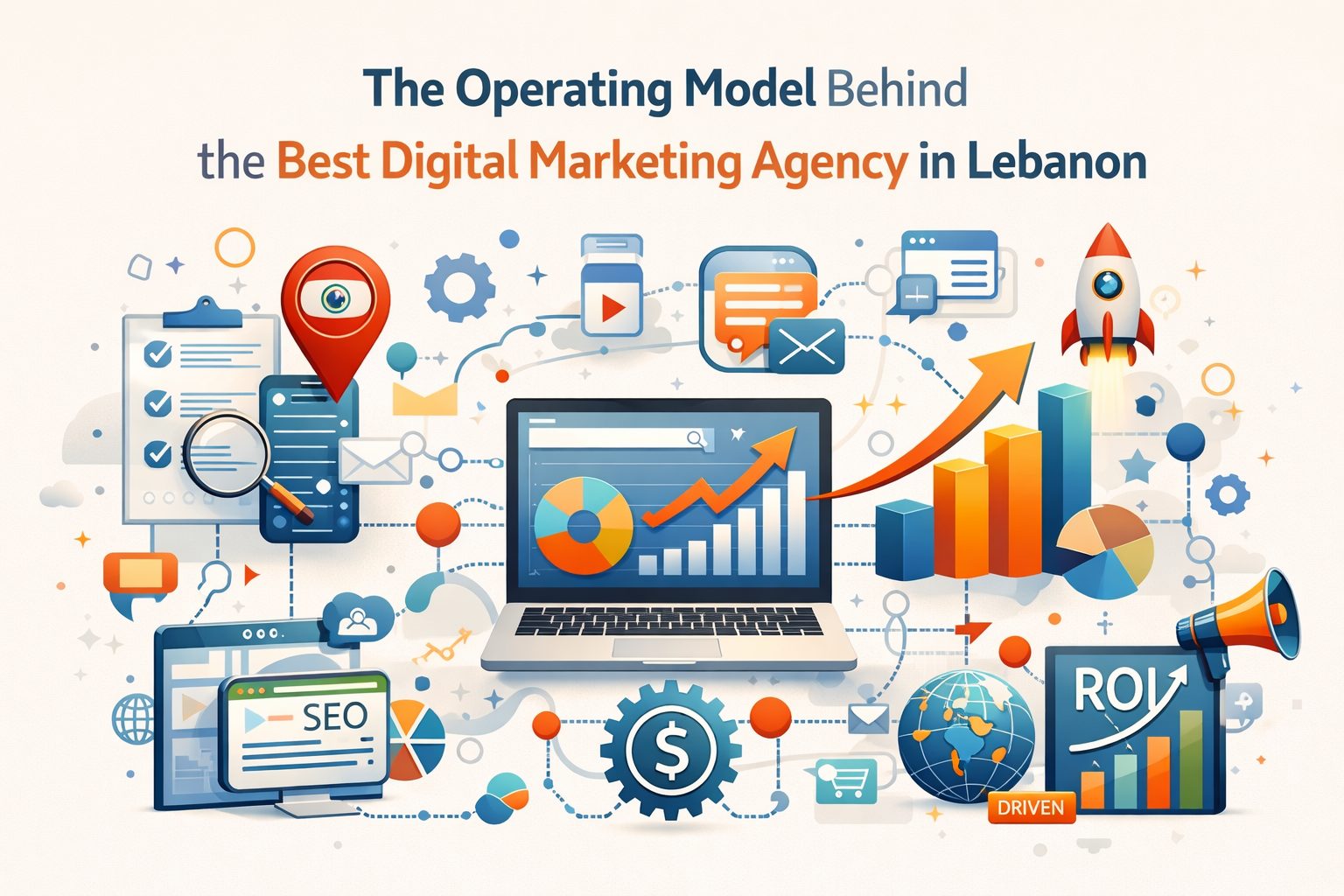 Operating Model of the Best Digital Marketing Agency in Lebanon